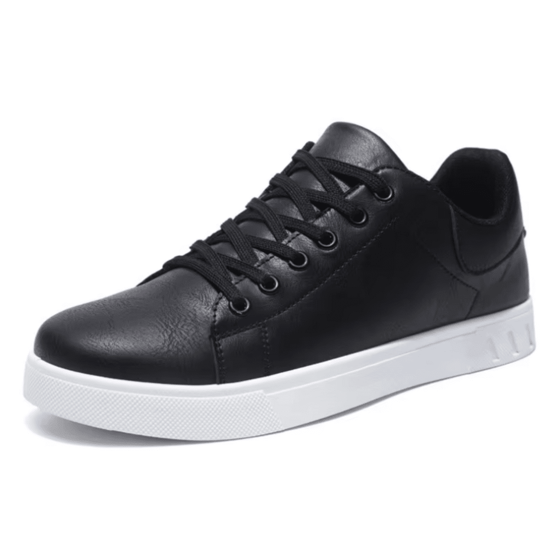 Barretus Men's Leather Sneakers – Blue Wolf Store