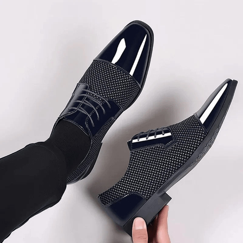 Luxe Belfort Men's Formal Leather Shoes – Blue Wolf Store