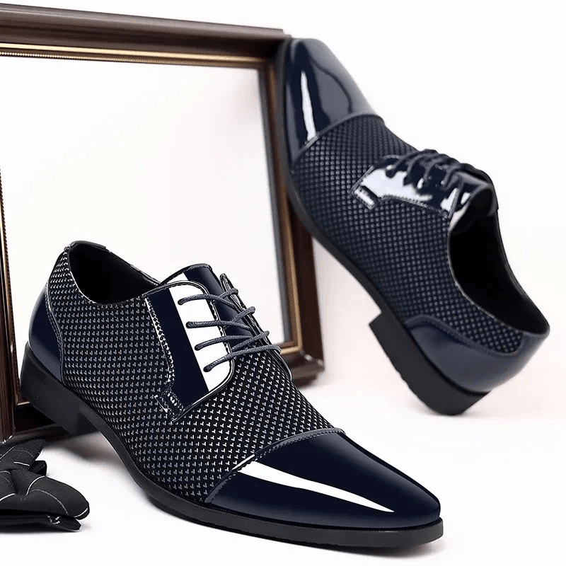 Luxe Belfort Men's Formal Leather Shoes – Blue Wolf Store