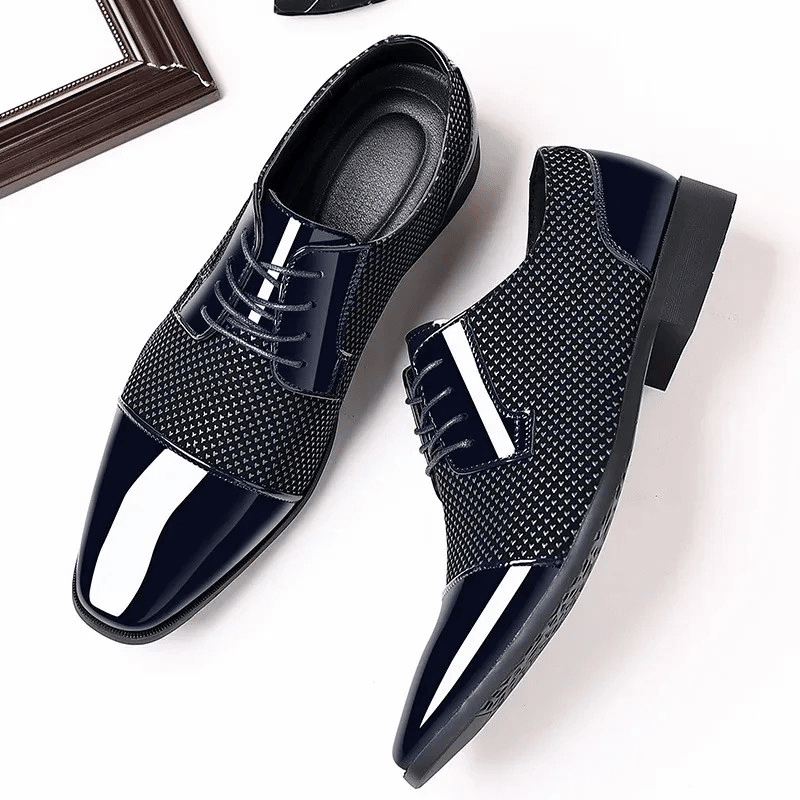 Luxe Belfort Men's Formal Leather Shoes – Blue Wolf Store