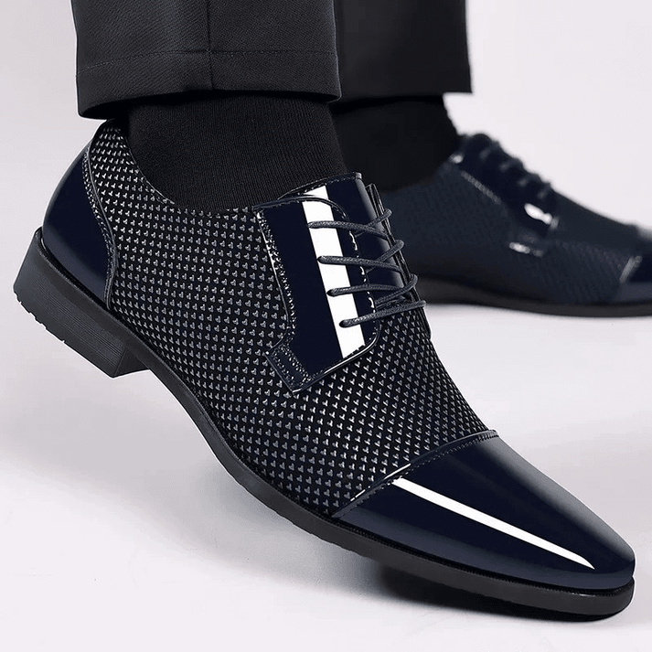 Luxe Belfort Men's Formal Leather Shoes – Blue Wolf Store